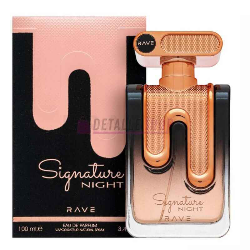 Signature Nigth by Rave perfume árabe Dubai mujer - 100ml – DetalleShop
